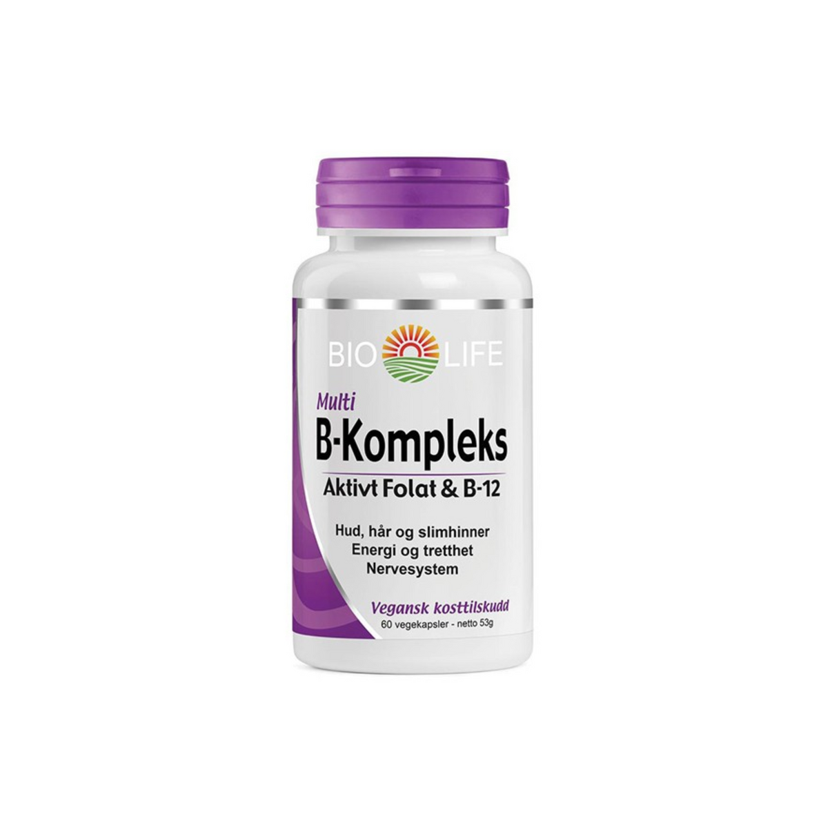 Bio Life | Multi B-Kompleks – 60 kapsler – Økostjerna